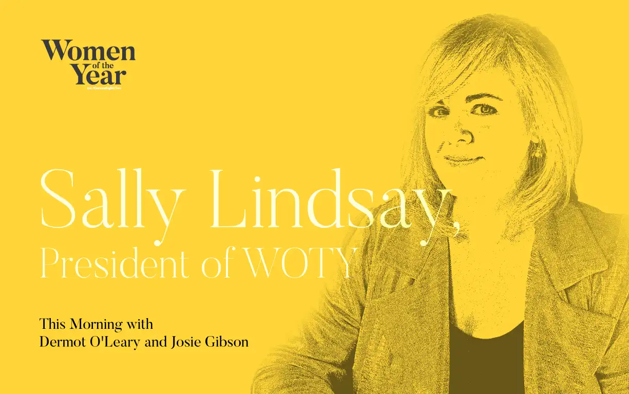 Sally Lindsay, President of WOTY. - Women of the Year